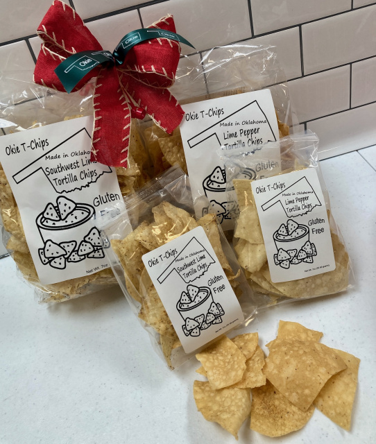 Made in Oklahoma Tortilla Chips, Okie Chips, Okie Tortilla Chips